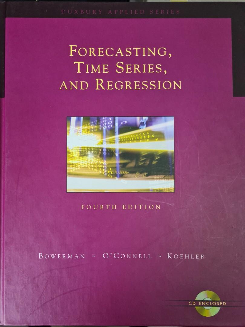 Forecasting, time series and regression, Hobbies & Toys, Books ...