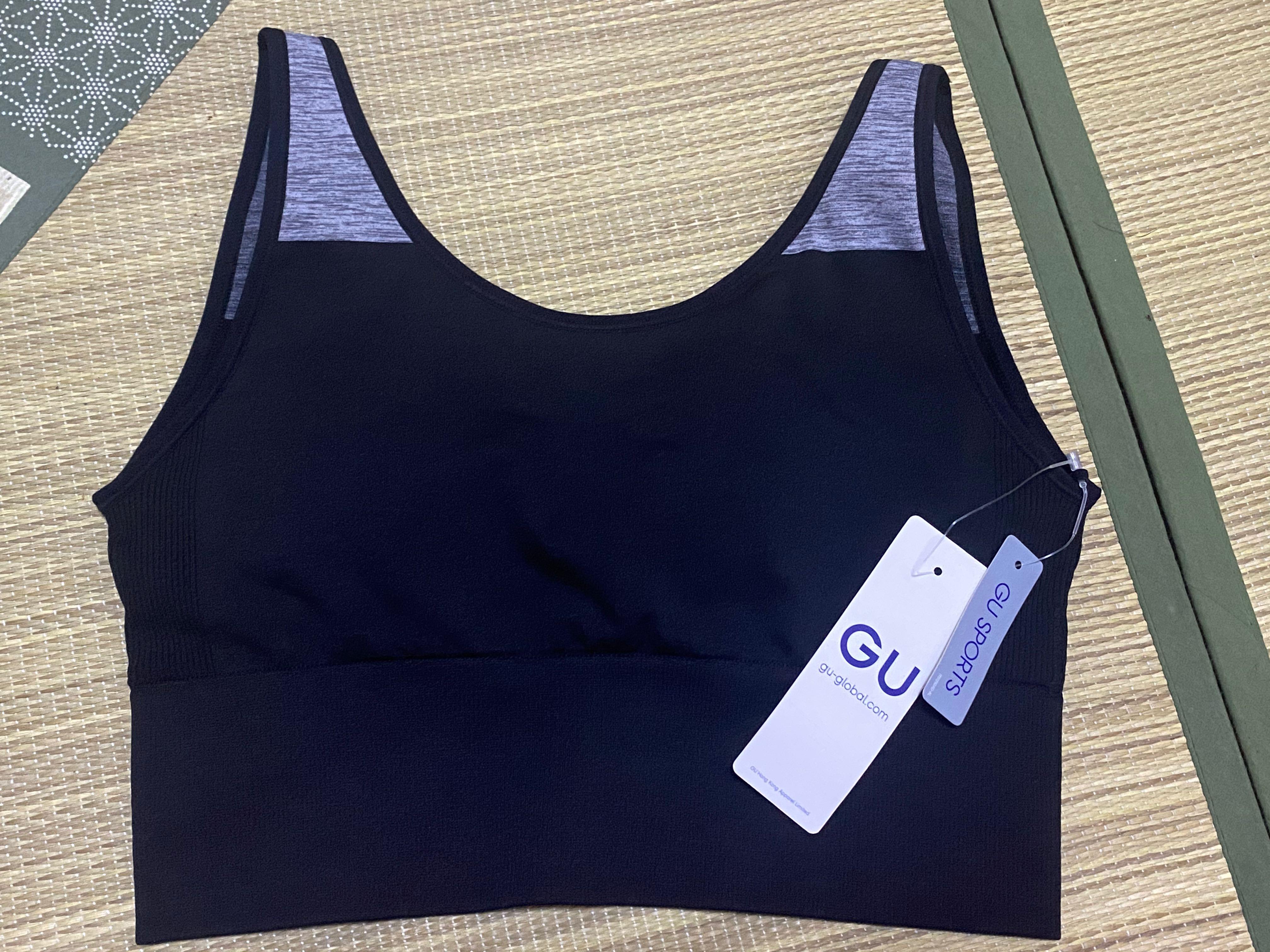 GU Sports bra 運動內衣(中碼), 女裝, 運動服裝 - Carousell