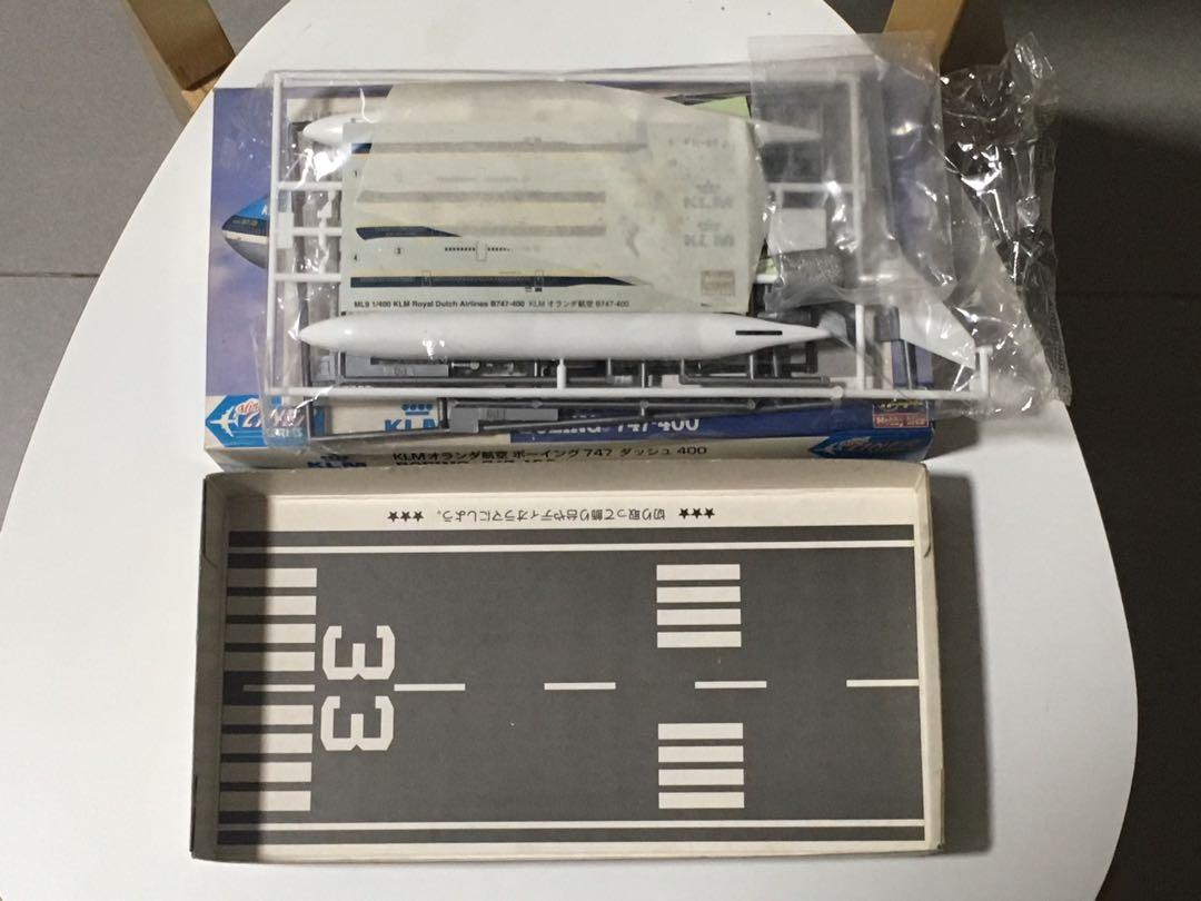 Hasegawa KLM B747 Mini-Liner Series 1:400, Hobbies & Toys, Toys & Games ...