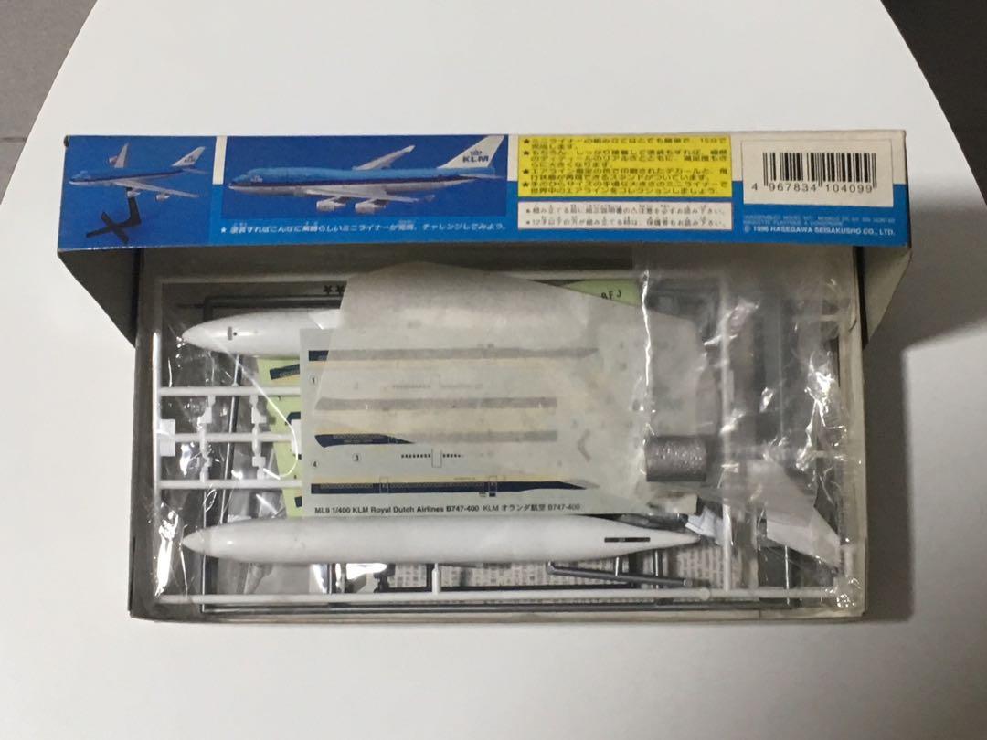 Hasegawa KLM B747 Mini-Liner Series 1:400, Hobbies & Toys, Toys & Games ...