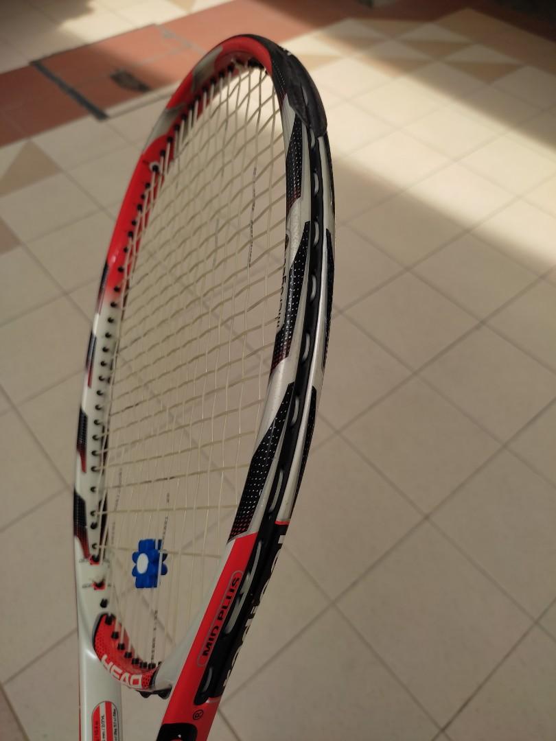 Head radical microgel mid plus MP tennis racquet, Sports Equipment ...