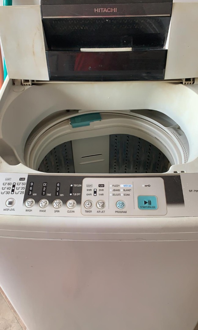 Hitachi 7.5kg Washing Machine, TV & Home Appliances, Washing Machines ...