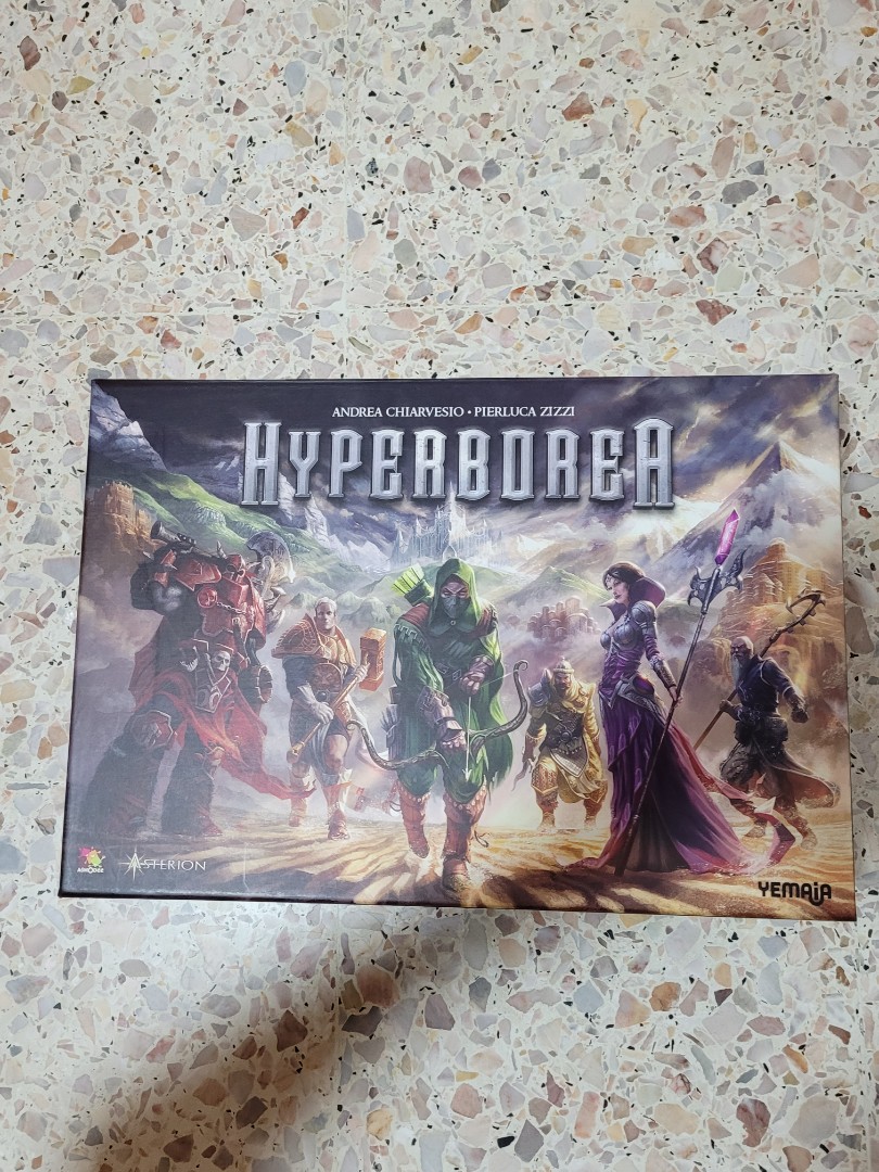 Hyperborea boardgame, Hobbies & Toys, Toys & Games on Carousell