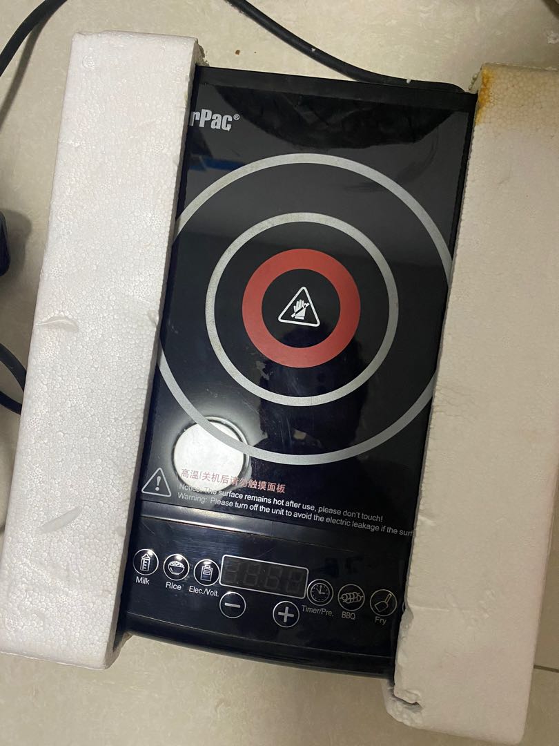 Induction cooker, TV & Home Appliances, Electrical, Adaptors & Sockets ...