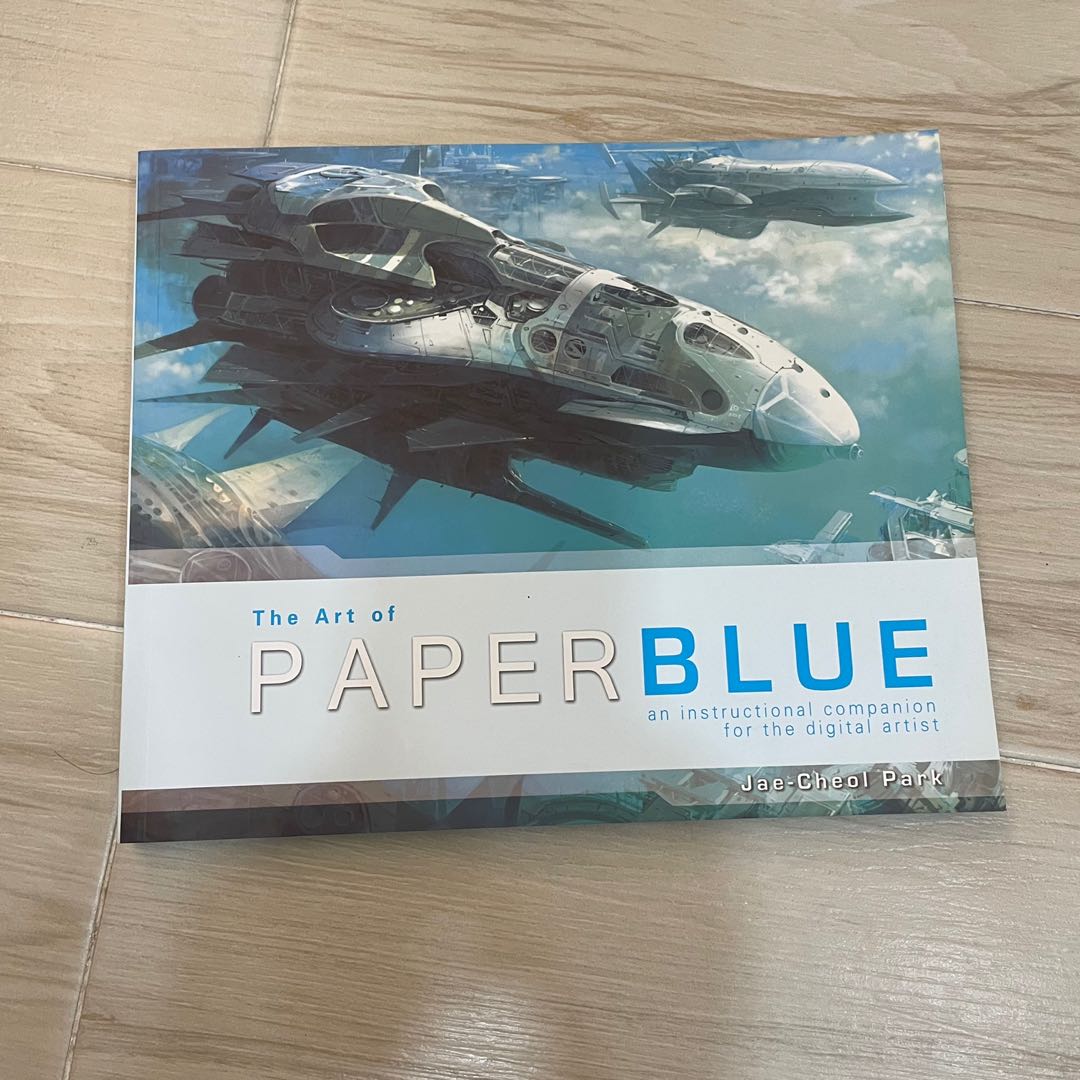 Jae Cheol Park《The Art of Paper Blue》奇幻數碼繪圖作品集, 興趣及遊戲, 手作＆自家設計, 文具 ...