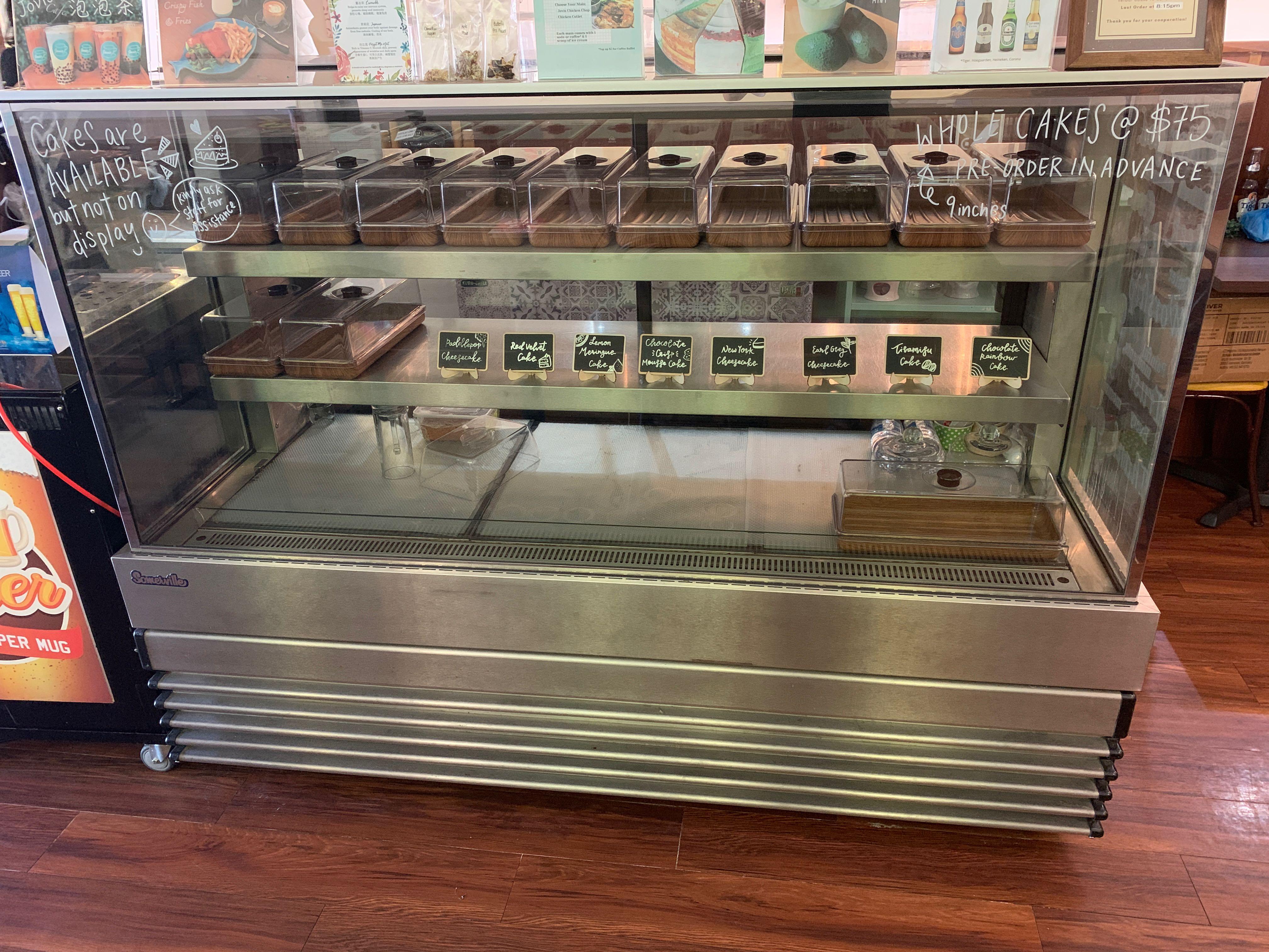 Large 3-Tier Cake Chiller / Display Chiller, Everything Else on Carousell