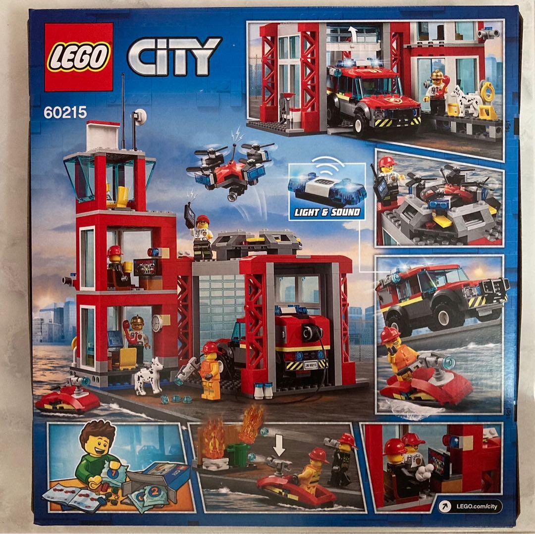 Lego City 60215 Fire Station, Hobbies & Toys, Toys & Games on Carousell