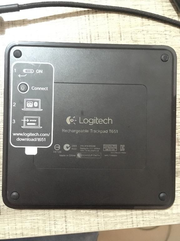 Logitech Trackpad T651 (完美取代magic trackpad), 電腦＆科技, 電腦周邊及配件, 電腦鍵盤及相關產品 ...