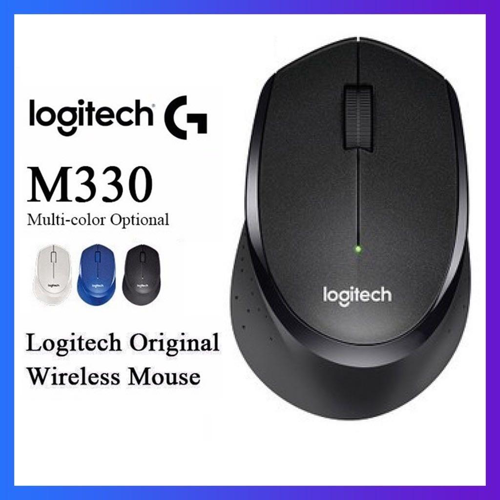Logitech Wireless Mouse M330, Computers & Tech, Parts & Accessories ...