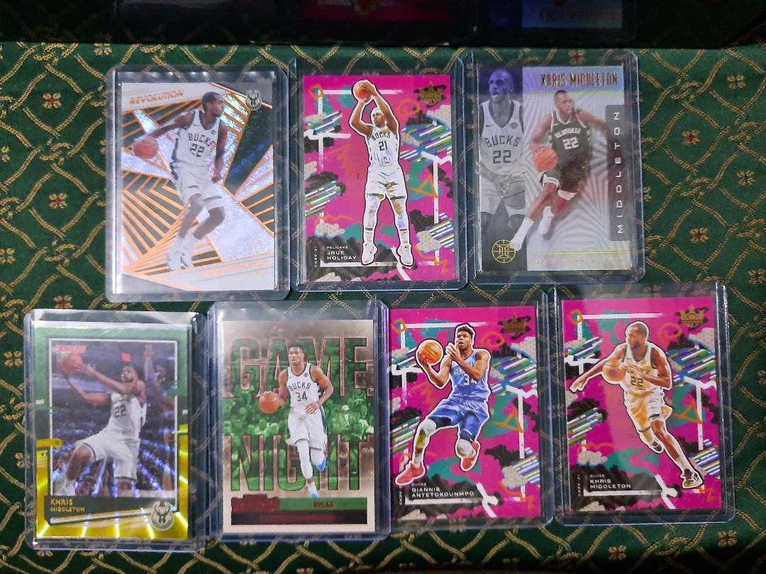 MILWAUKEE BUCKS Nba Cards, Hobbies & Toys, Toys & Games on Carousell