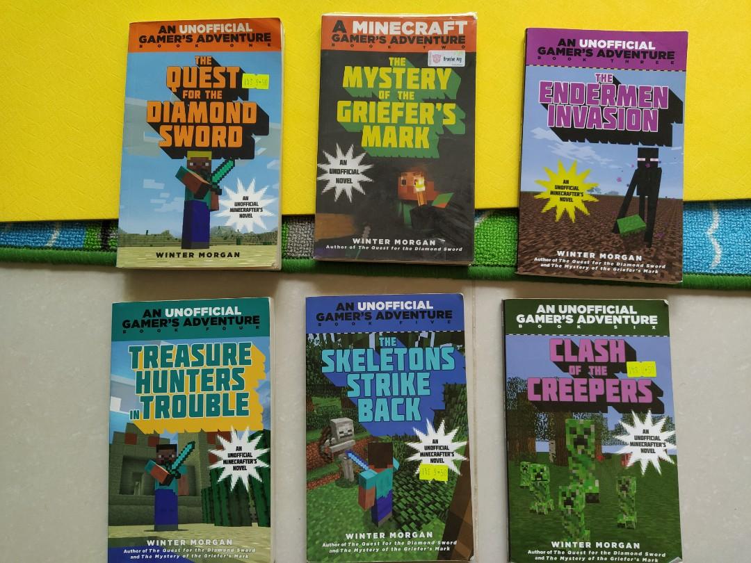 Minecraft book set, Hobbies & Toys, Books & Magazines, Fiction & Non ...