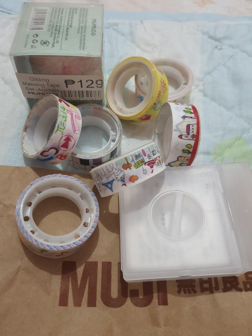 Muji Cable Holder & Washi Tapes Bundle, Mobile Phones & Gadgets, Mobile ...