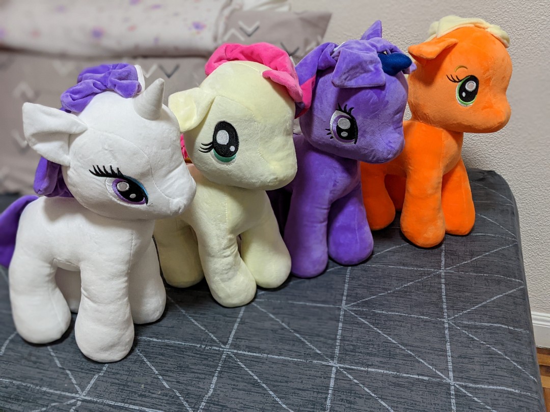 My little pony soft toys, Hobbies & Toys, Toys & Games on Carousell