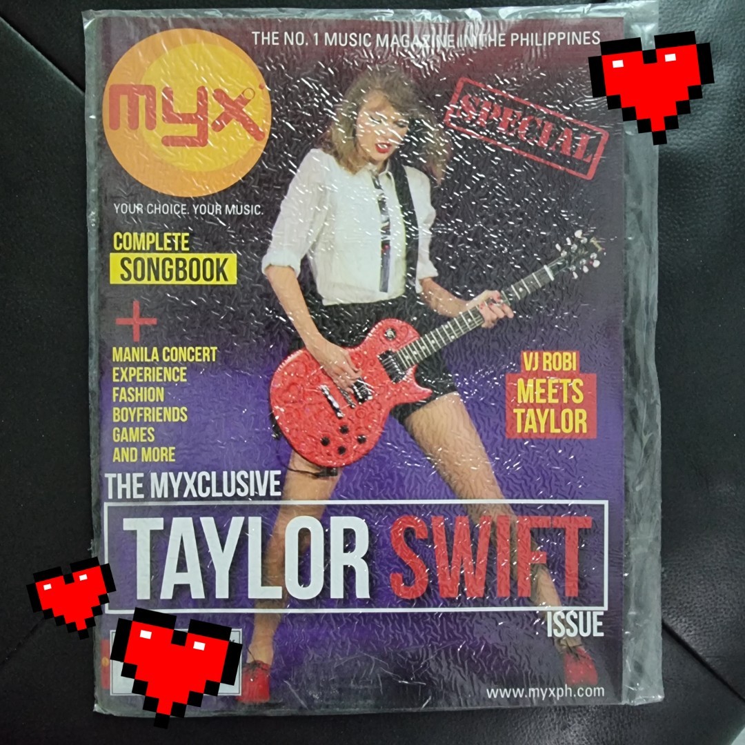 MYX Magazine Taylor Swift Issue, Hobbies & Toys, Memorabilia ...