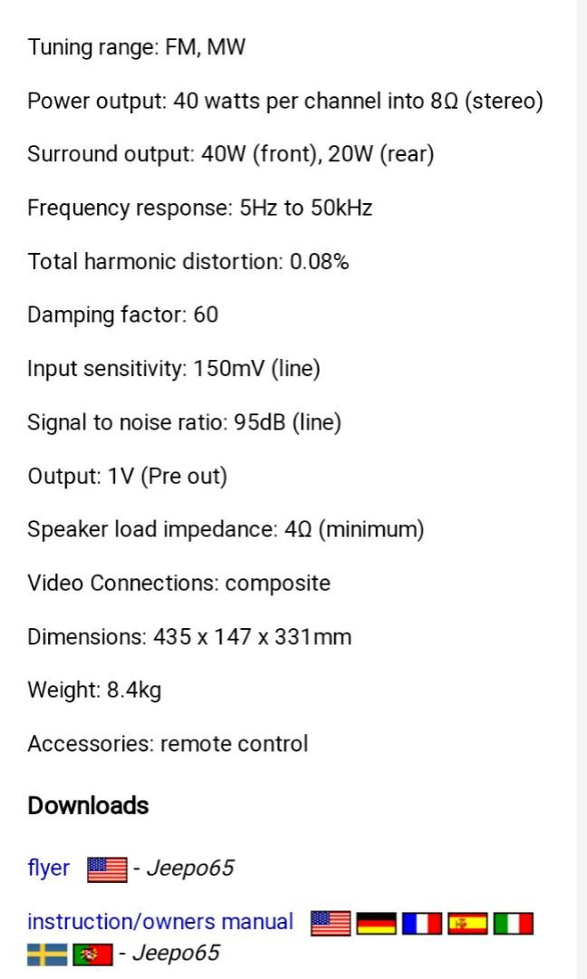 NAD AV 711 Amplifier Receiver Vu Audio Soundbars Speakers nad-av-711-amplifier-receiver-vu-audio-soundbars-speakers