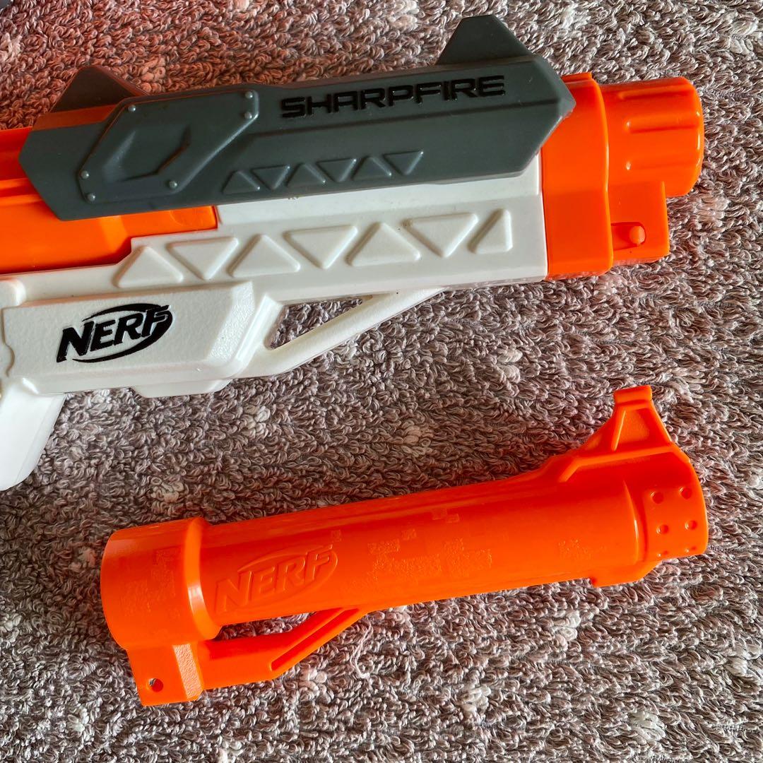 Nerf N-Strike Elite Sharpfire 6-in-1-Blaster, Hobbies & Toys, Toys ...