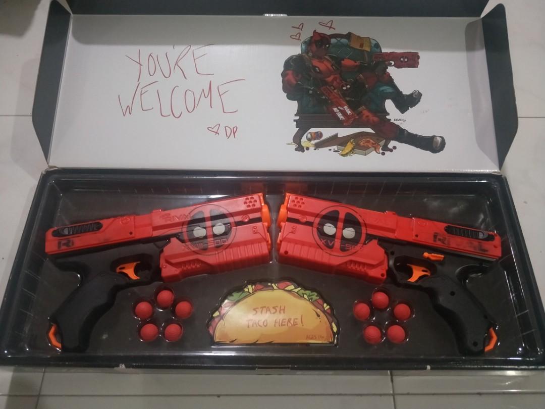 Nerf Rival Deadpool Kronos XVIII - 500 Red, Hobbies & Toys, Toys ...