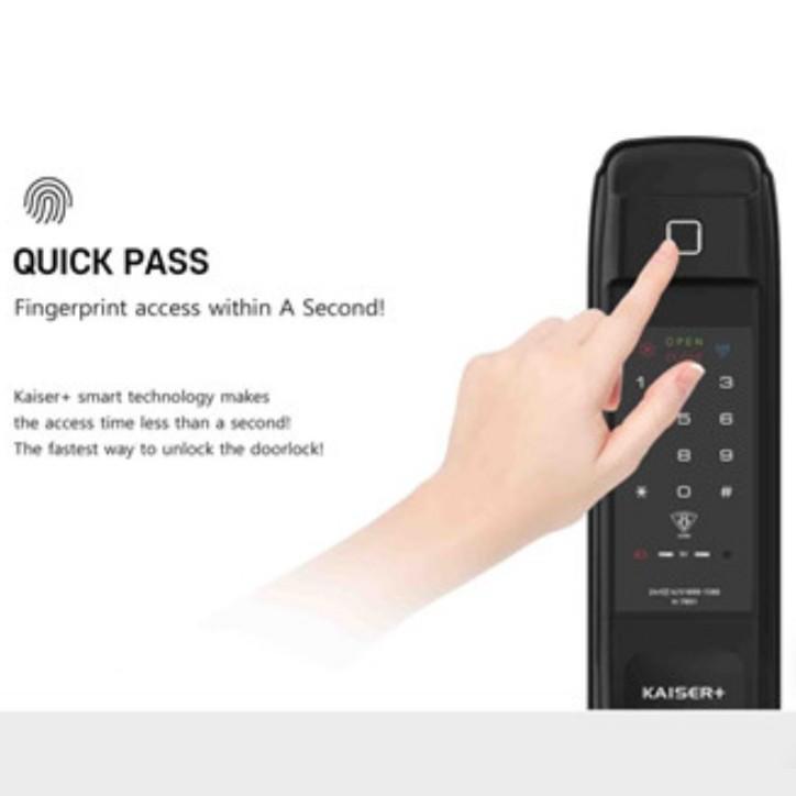 ⭐NEW⭐ Kaiser+ H-7891 Push Pull Smart Digital Door Lock - 4-way ...