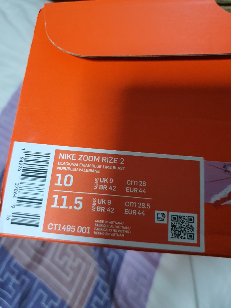 Nike air zoom rise 2, Luxury, Sneakers & Footwear on Carousell