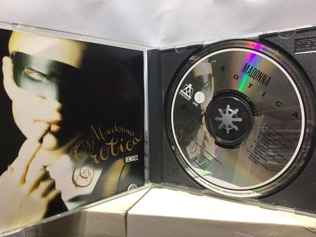 CD SINGLE Madonna - Erotica OOP JAPAN ORIGINAL 1992 PRESS Anubis 90s Pop, Hobbies & Toys, Music ...