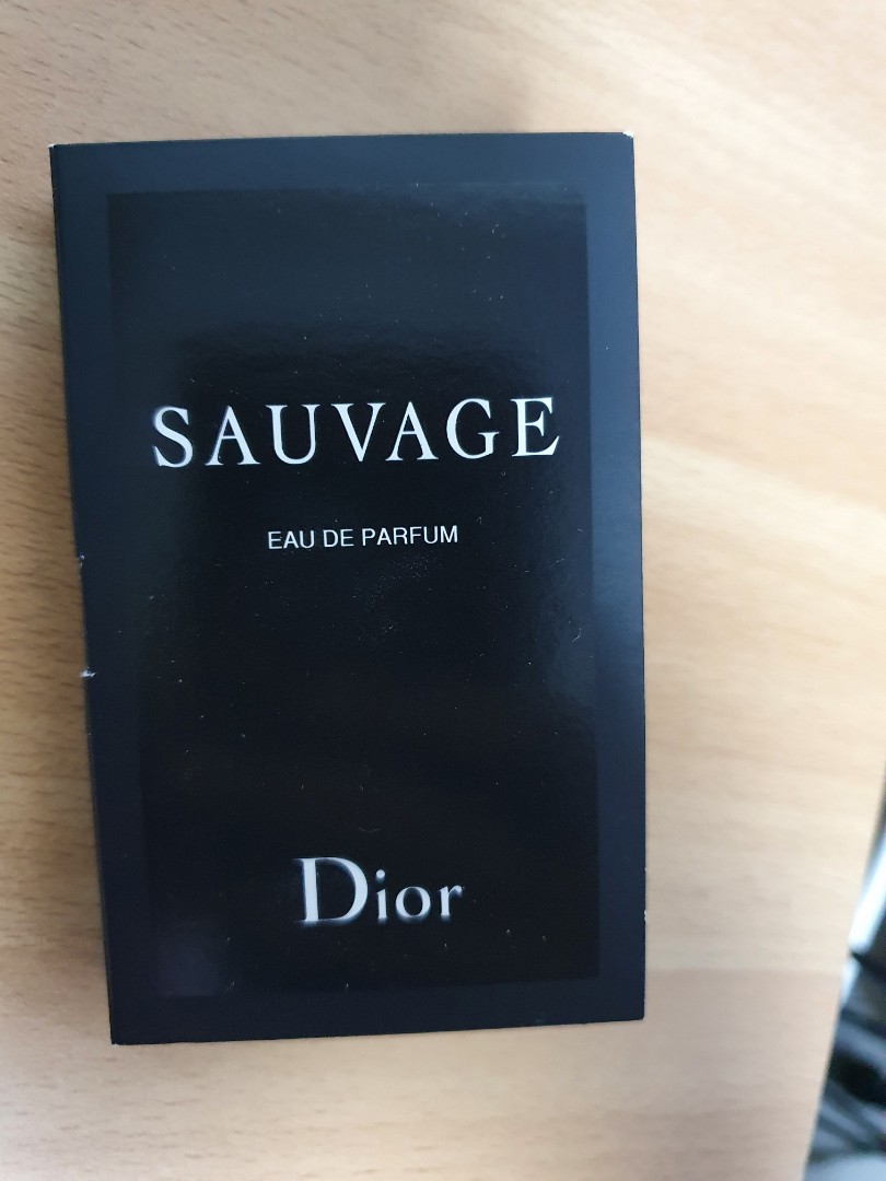 Original Dior Sauvage EDP 1ml Sample, Beauty & Personal Care, Fragrance ...