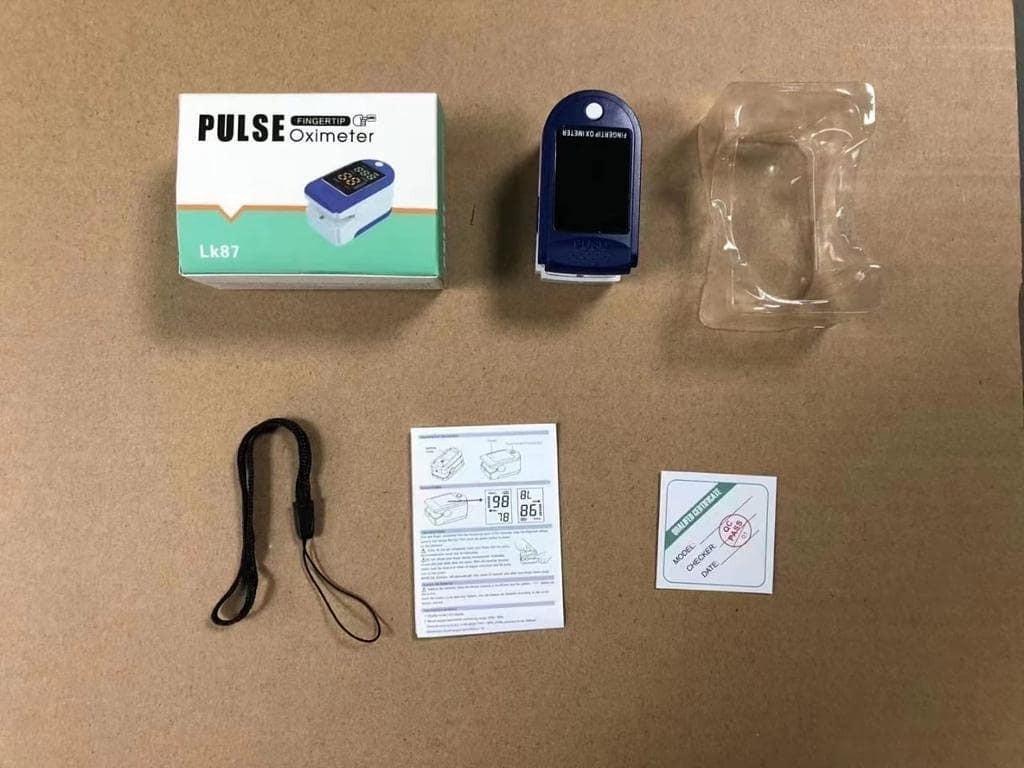 OXYMETER OXIMETER FINGERTIP PULSE OLED DISPLAY, Elektronik, Lainnya di ...