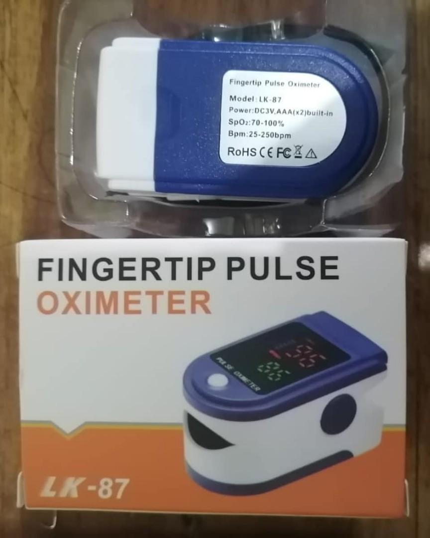OXYMETER OXIMETER FINGERTIP PULSE OLED DISPLAY, Elektronik, Lainnya di ...