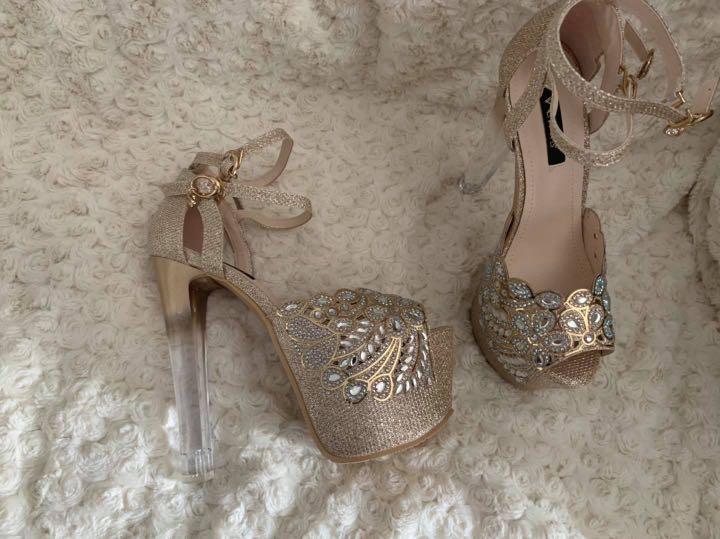 Pageant heels, Women's Fashion, Footwear, Heels on Carousell