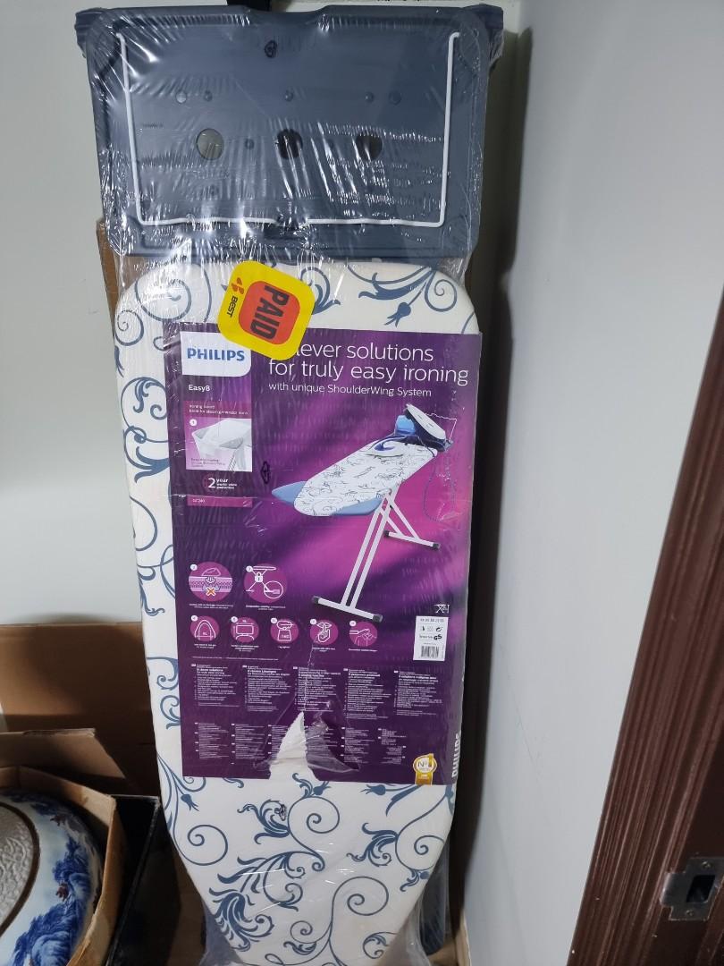 Philips Easy-8 Ironing Board GC240, Furniture & Home Living, Cleaning ...