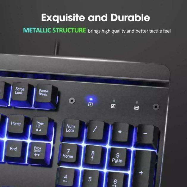 Picket Wired Gaming Keyboard PC268A, Computers & Tech, Parts ...