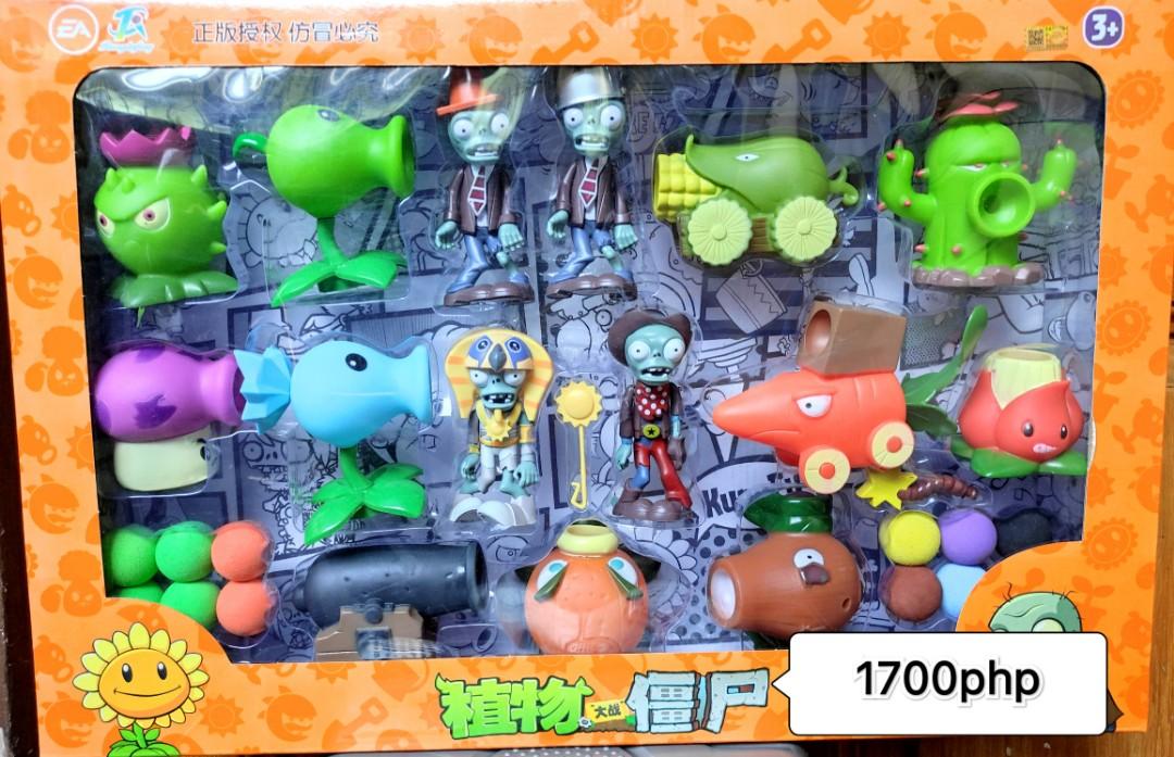 Plants Vs Zombies Toy Set And Battle Map Ph