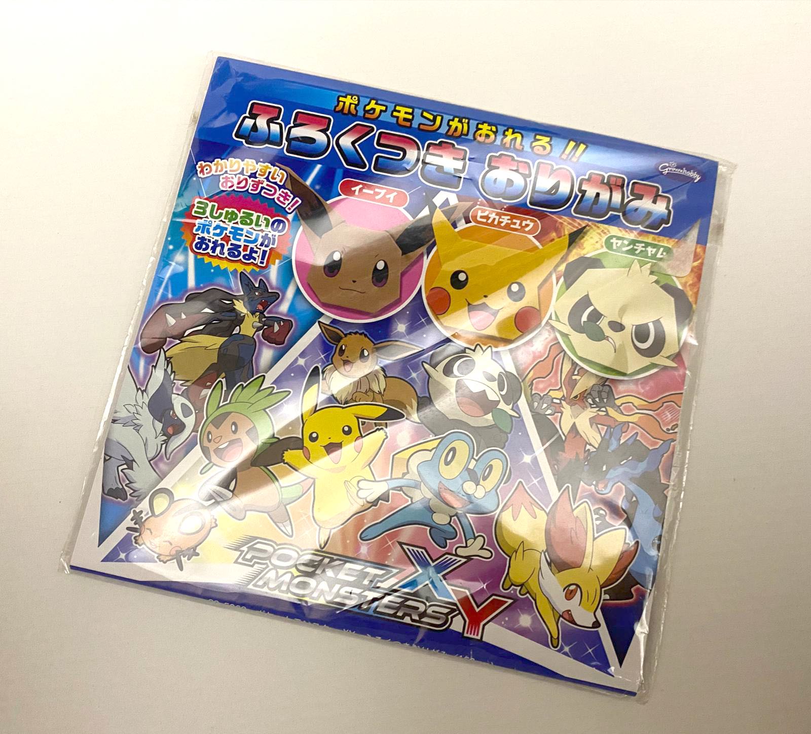 Pokémon design & colour folding paper, Hobbies & Toys, Stationery ...
