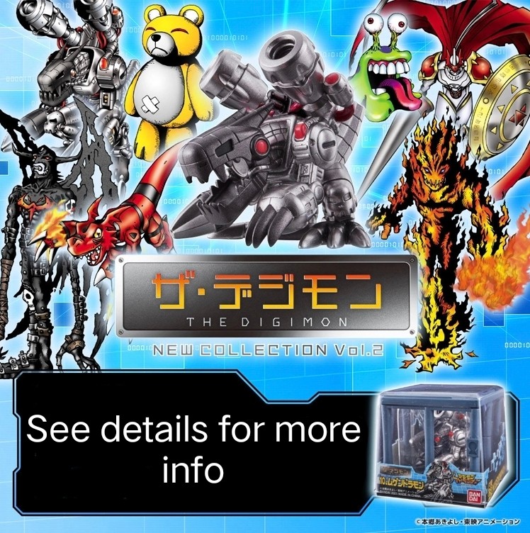 (PO) Digimon Collectible Figures Vol.2 Set, Hobbies & Toys, Toys ...