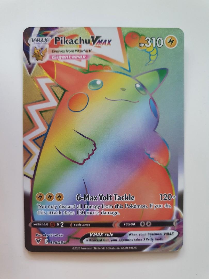Rainbow Pikachu hyper rare vivid voltage, Hobbies & Toys, Toys & Games ...