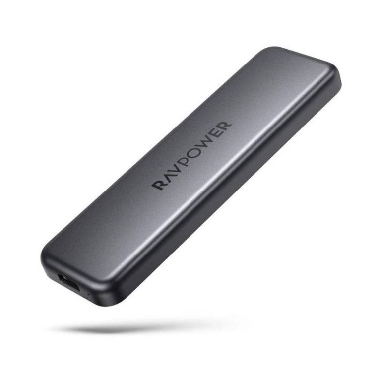 RAVPower Mini External SSD Hard Drive (1 TB) Portable SSD USB-C Solid ...