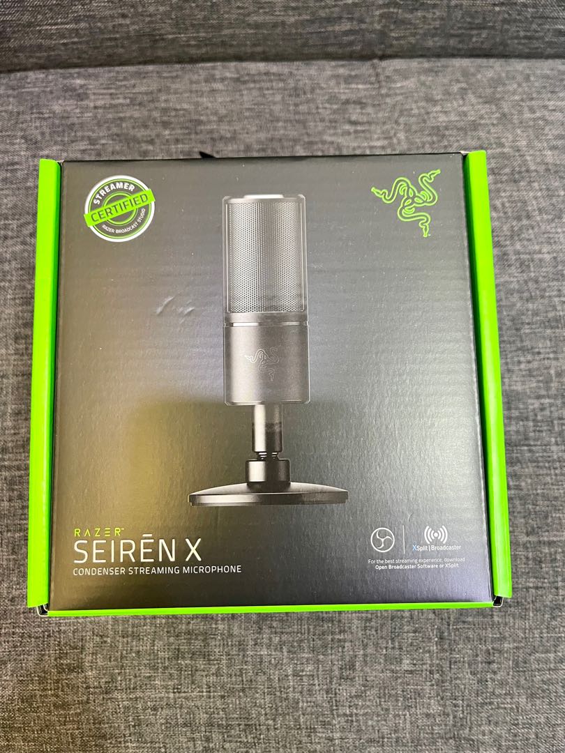 Razer Seiren X, Audio, Microphones on Carousell