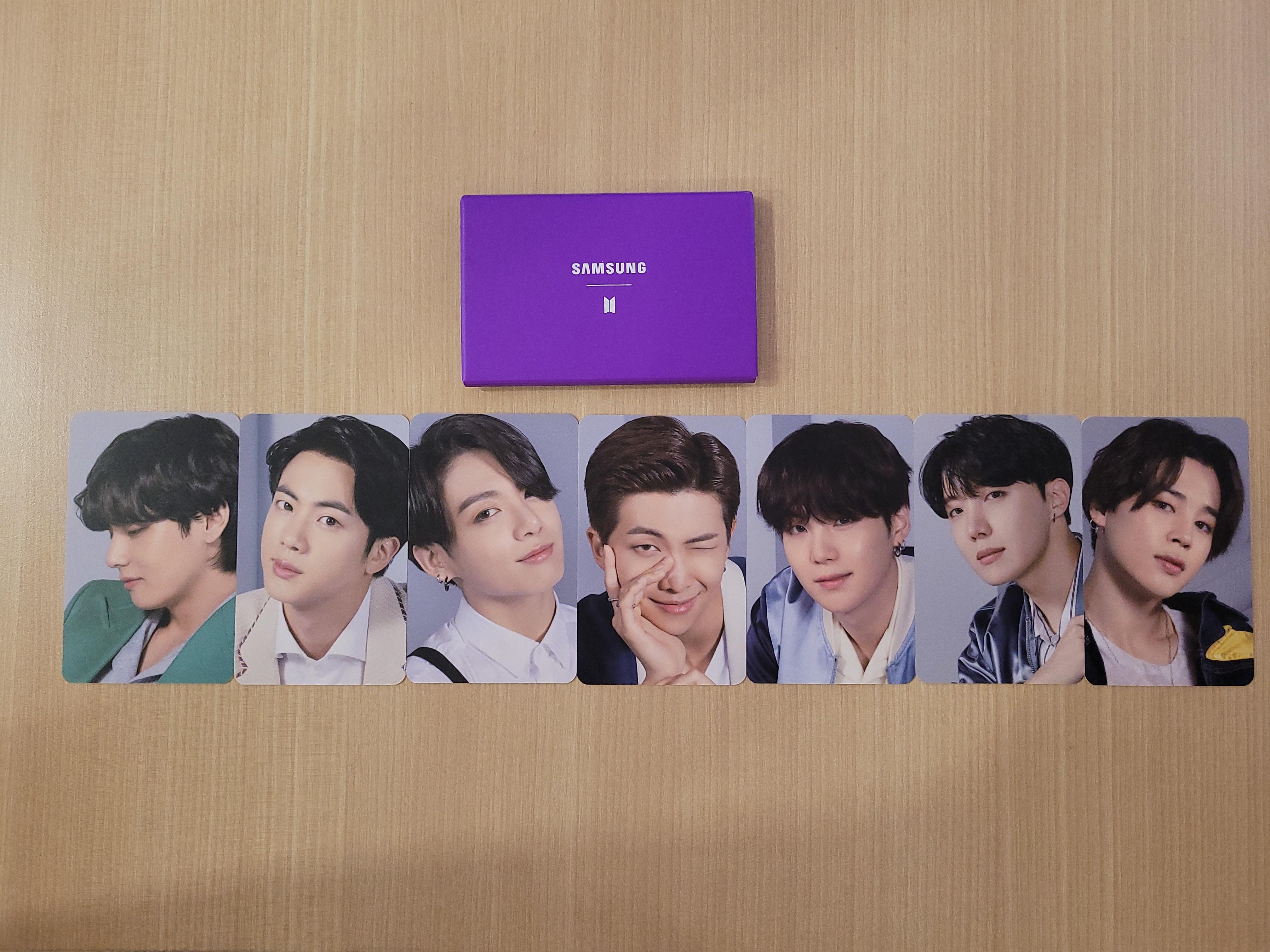 Samsung BTS collectible cards, Hobbies & Toys, Memorabilia ...