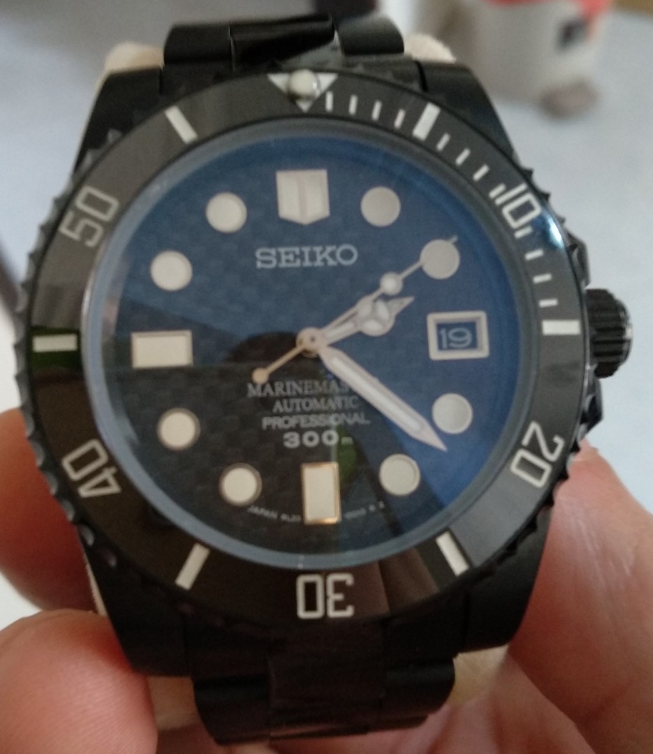 Seiko mod, Men's Fashion, Watches & Accessories, Watches on Carousell