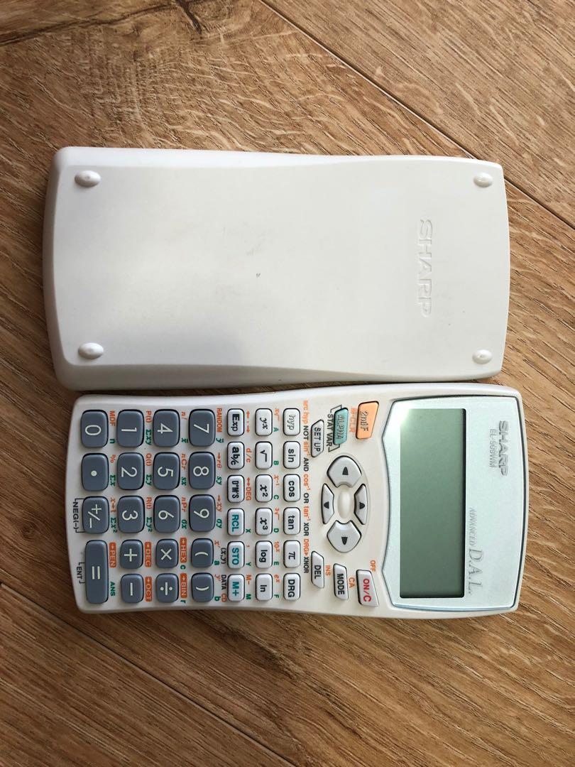 Sharp EL-509WM Scientific Calculator, Hobbies & Toys, Stationery ...