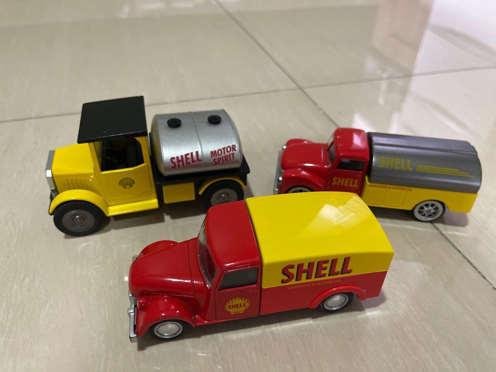 Shell Petroleum Trucks, Hobbies & Toys, Toys & Games on Carousell