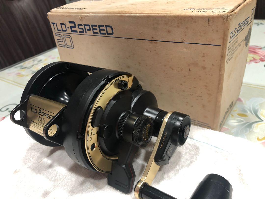 Shimano TLD-20 2 SPEED Reel, Sports Equipment, Fishing on Carousell