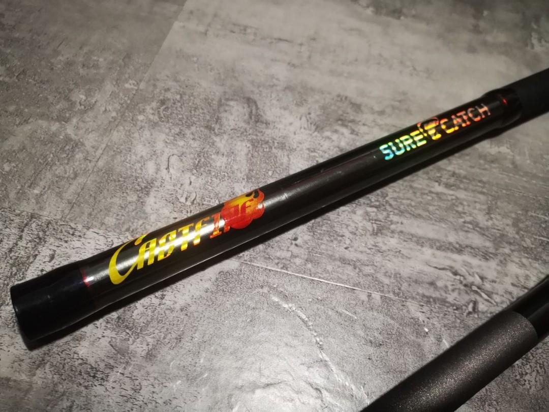 Surecatch Castfire Multiplier/Conventional Rod, Sports Equipment ...