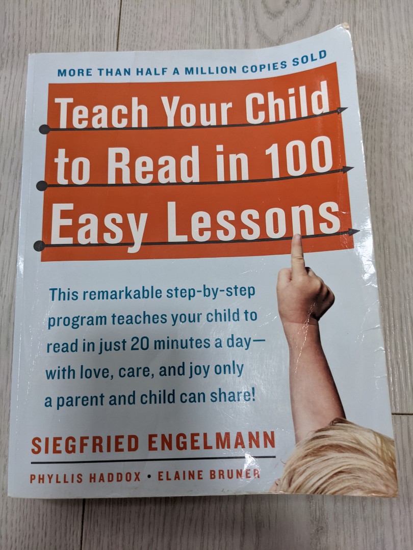 Teach your child to read in 100 Easy Lessons - Siegfried Engelmann, Hobbies & Toys, Books ...