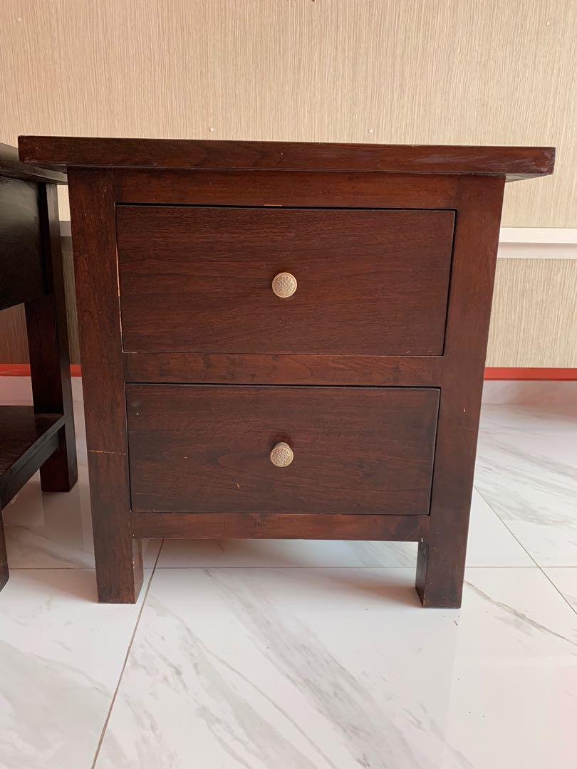 Teak wood ( Indonesian ) Side Table, Furniture & Home Living, Furniture ...