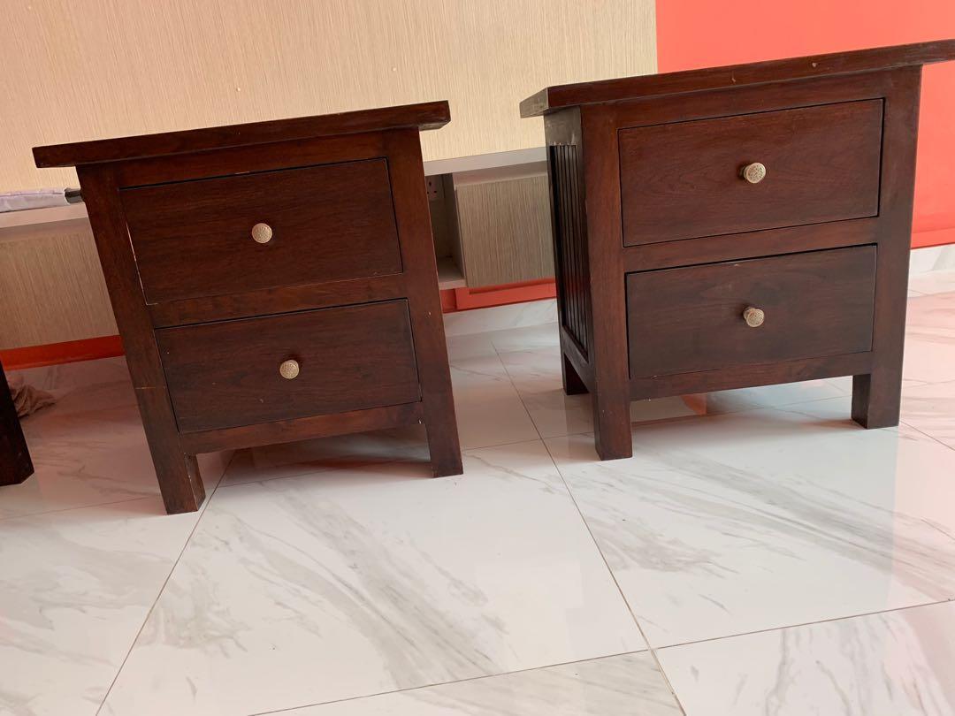 Teak wood ( Indonesian ) Side Table, Furniture & Home Living, Furniture ...