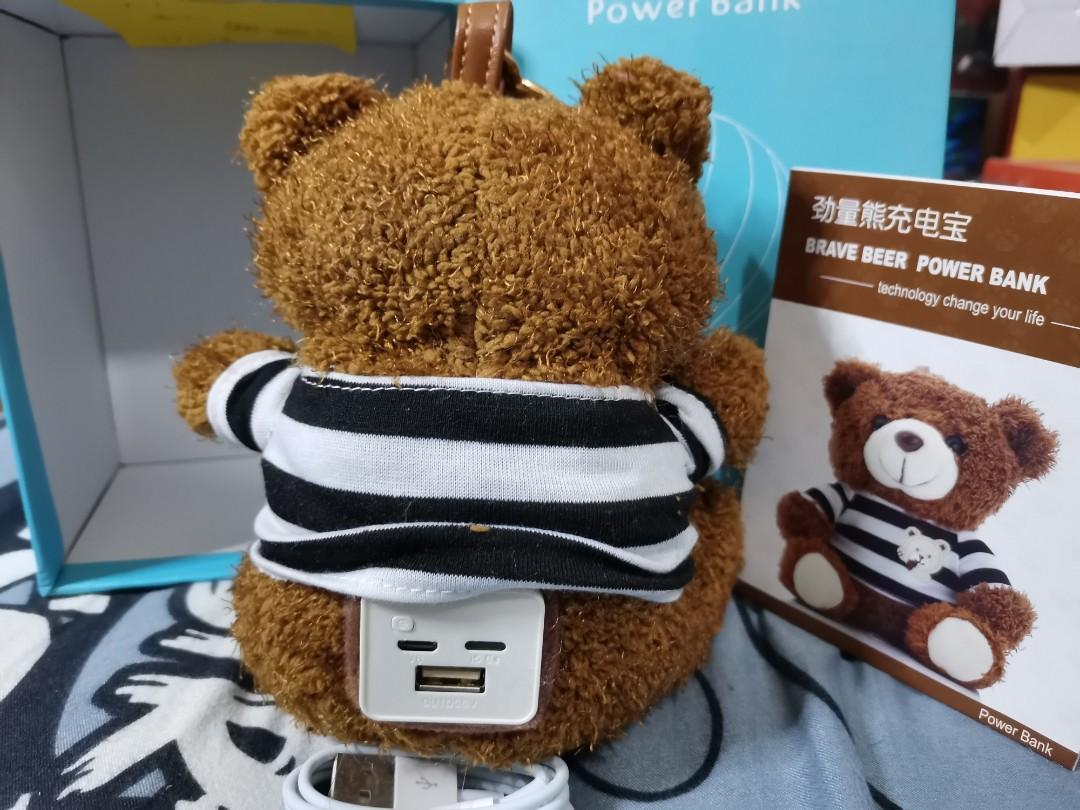 Teddy Bear Power Bank, Mobile Phones & Gadgets, Mobile & Gadget ...