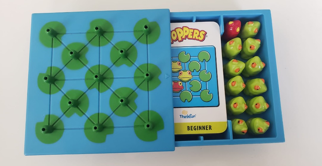 ThinkFun Hoppers Logic Game, Hobbies & Toys, Toys & Games on Carousell