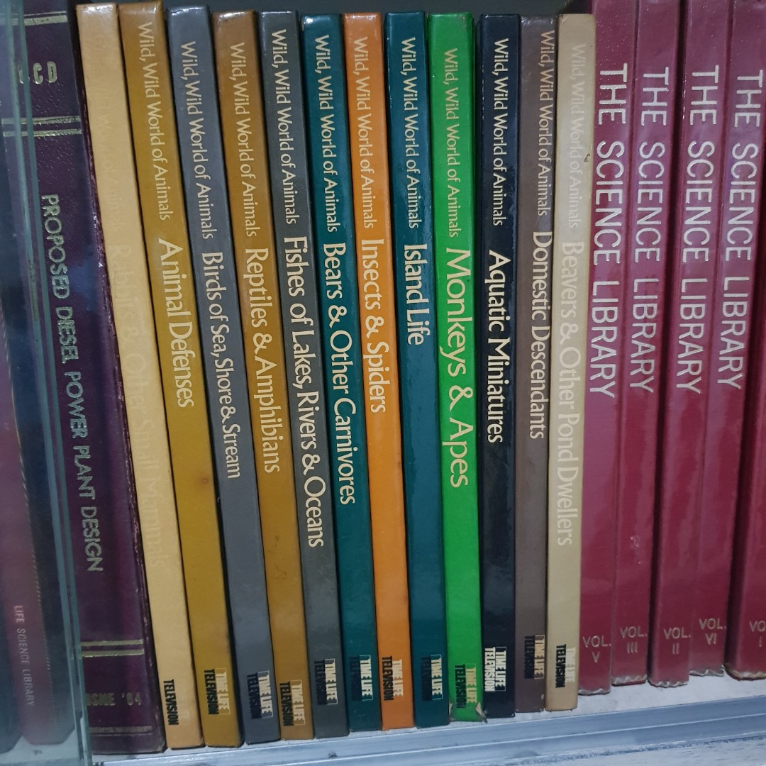 Vintage Time Life Television Wild, Wild World of Animals Encyclopedia ...