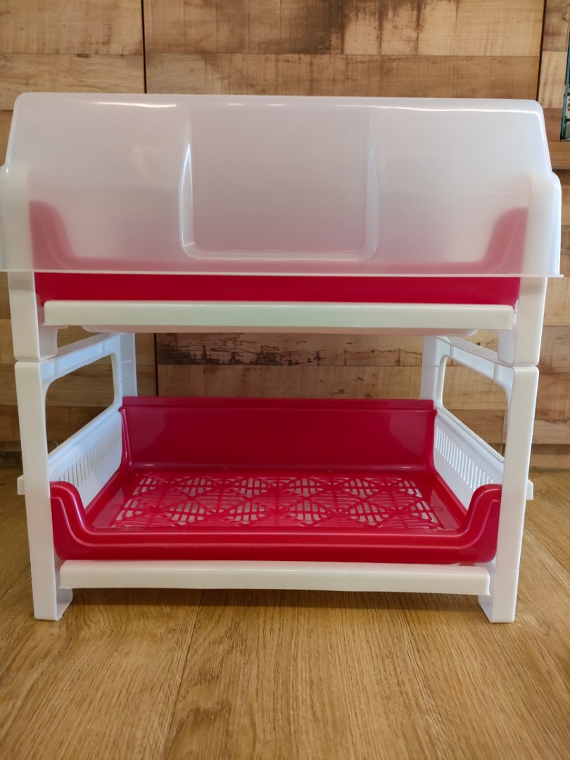Toyogo Dish Rack (2 Tier), Furniture & Home Living, Bathroom & Kitchen ...