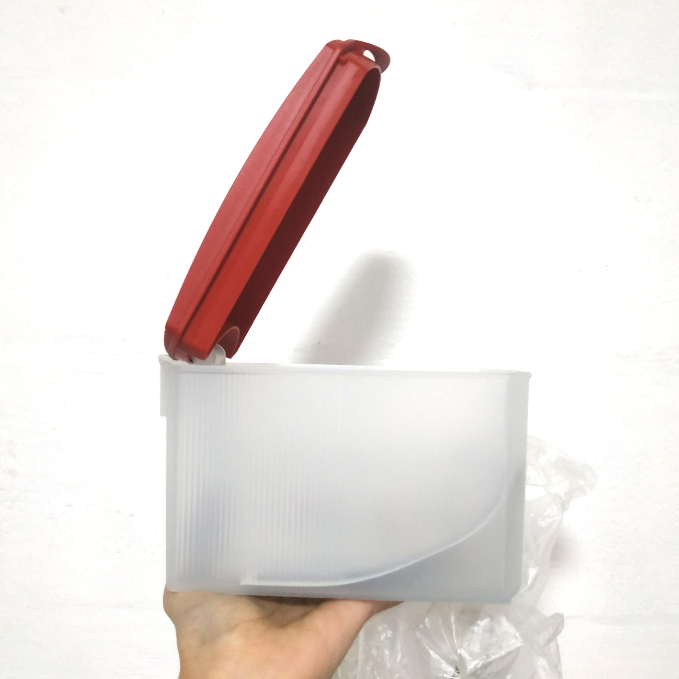 Tupperware 1L Space Maker Rectangular Flip Top Cap Container Box ...